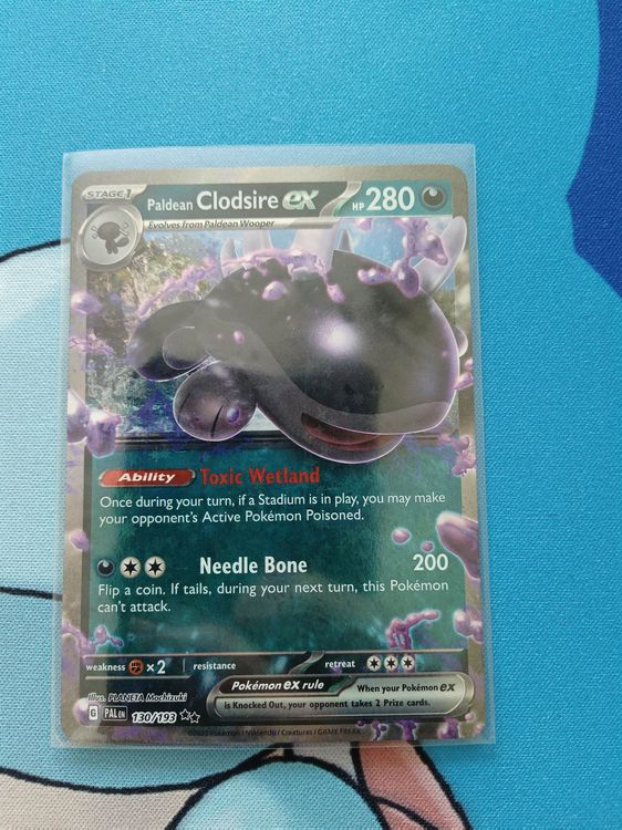 Paldean Clodsire ex - Paldea Suelord ex - Paldea Evolved (Neu (gemäss ...
