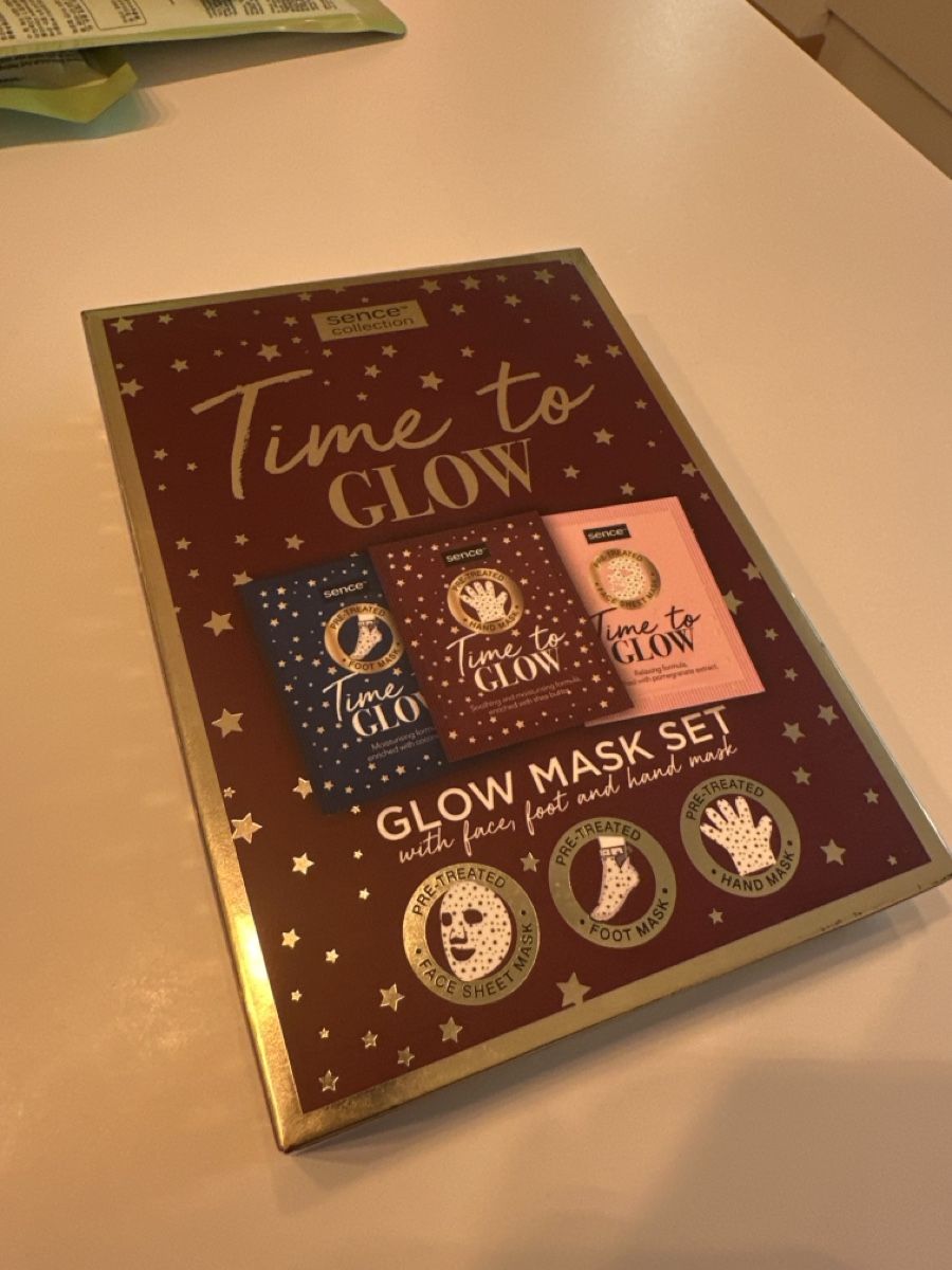 Sense Collection Time to Glow Mask Set, face, hand, foot (Neu und ...