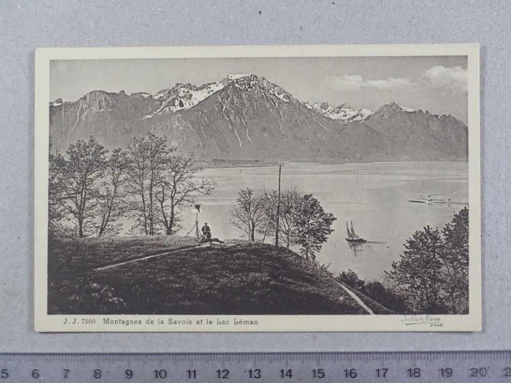 Lac Léman, Montagnes de la Savoie (Gebraucht) in Lenzburg für CHF 2 ...