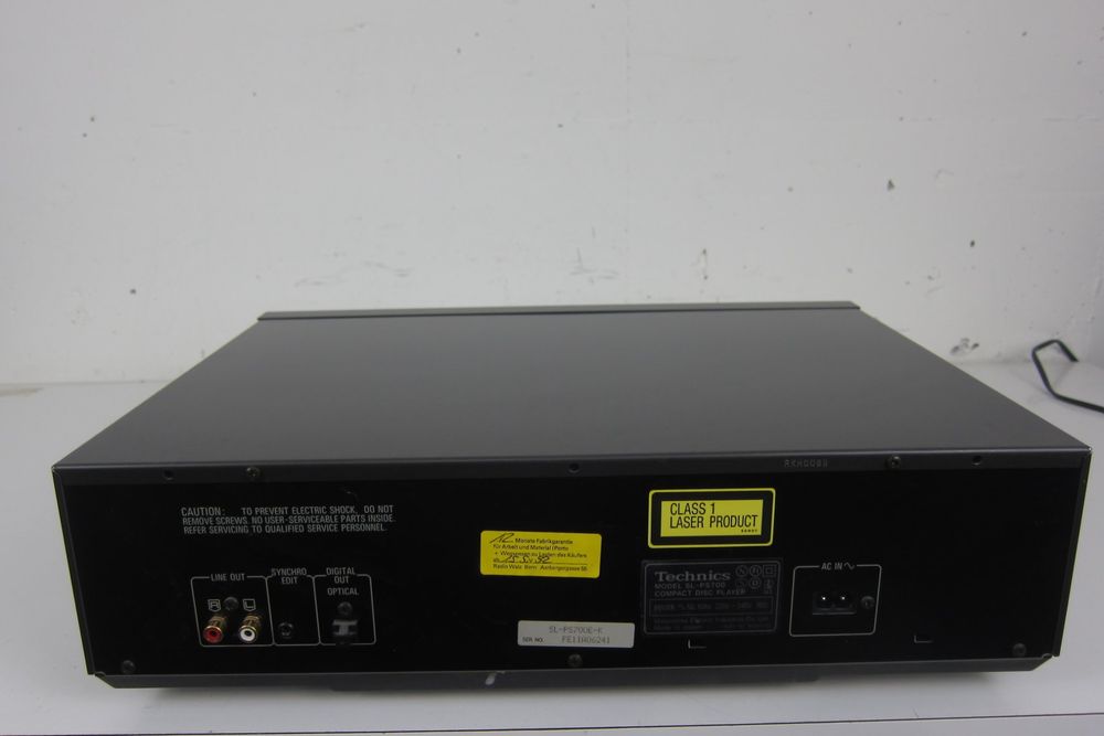 Technics SL-PS700 High End CD Player Class AA mit Fernbedien (Gebraucht ...