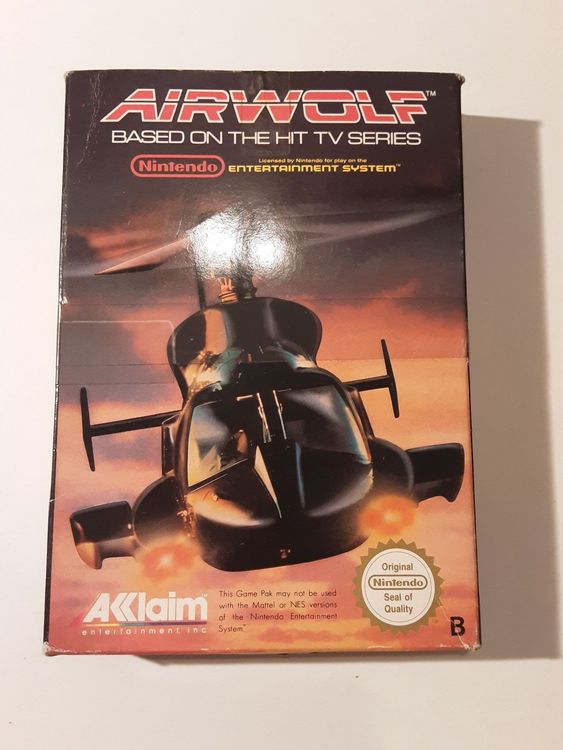 NES Airwolf OVP | Kaufen auf Ricardo