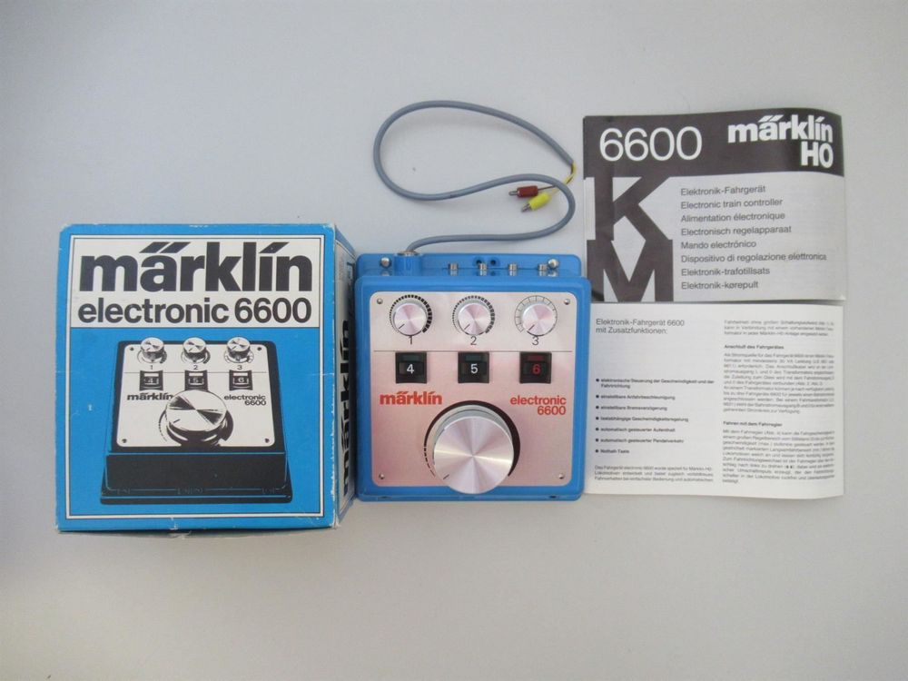 Märklin 6600 Fahrgerät - Controller (D'occasion) à Basel pour CHF 20 ...
