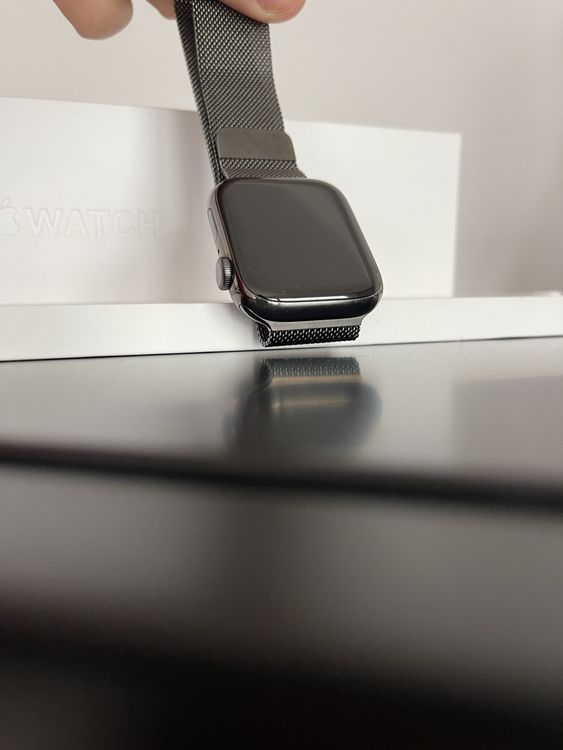 Apple Watch Series 7 Graphite Stainless Steel 45mm | Kaufen auf Ricardo