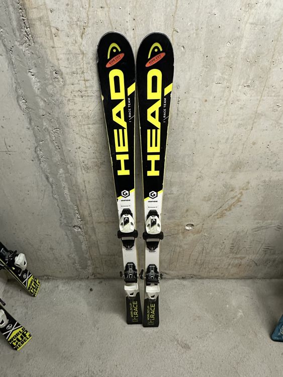 Kinder Ski Stöckli und Head 120-130-140cm mit Bindung (Gebraucht) in ...