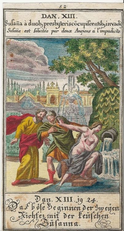 Kupferstich um 1780 , keusche Susanne, Richter (Gebraucht) in Frauenfeld für CHF 14 – mit ...