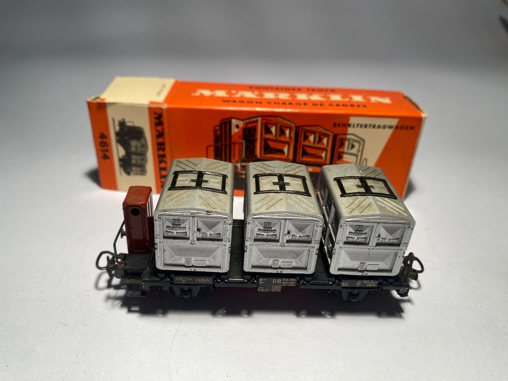 Märklin Behälterwagen DB 4614, AC-Achsen (Gebraucht) in Buchrain für ...