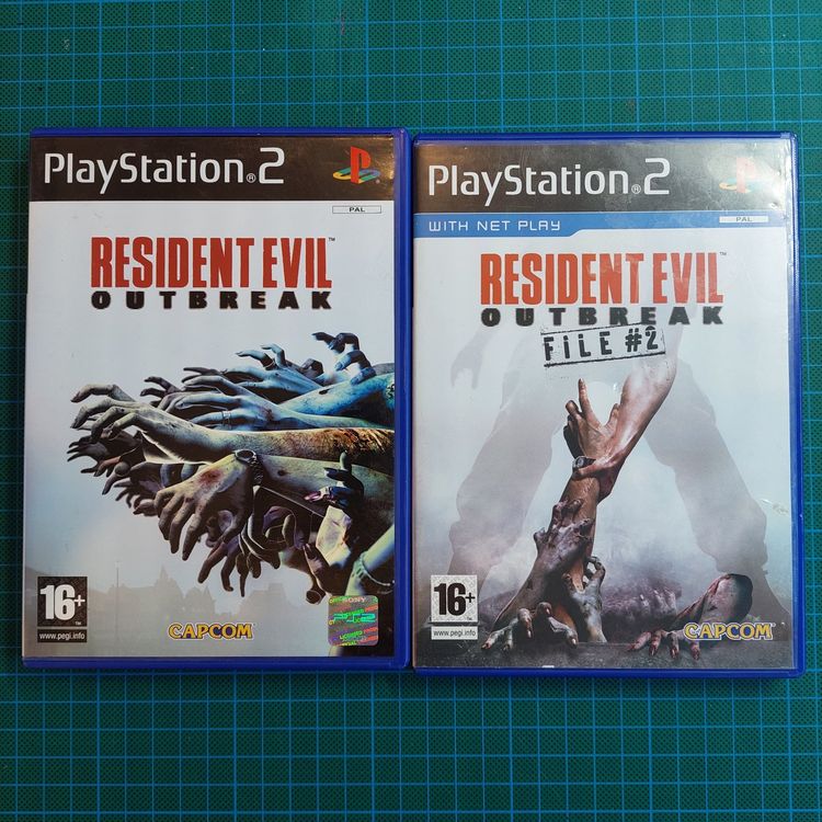 Resident Evil Outbreak 1 et 2 sur PS2 PAL | Kaufen auf Ricardo
