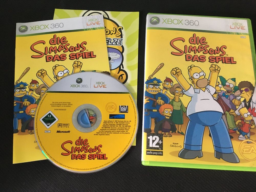 Die Simpsons das Spiel für Xbox360 | Kaufen auf Ricardo