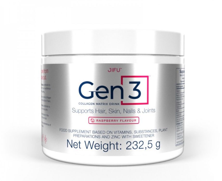 JIFU Gen3 Collagen Drink Himbeere 232,5g (Neu und originalverpackt) in ...