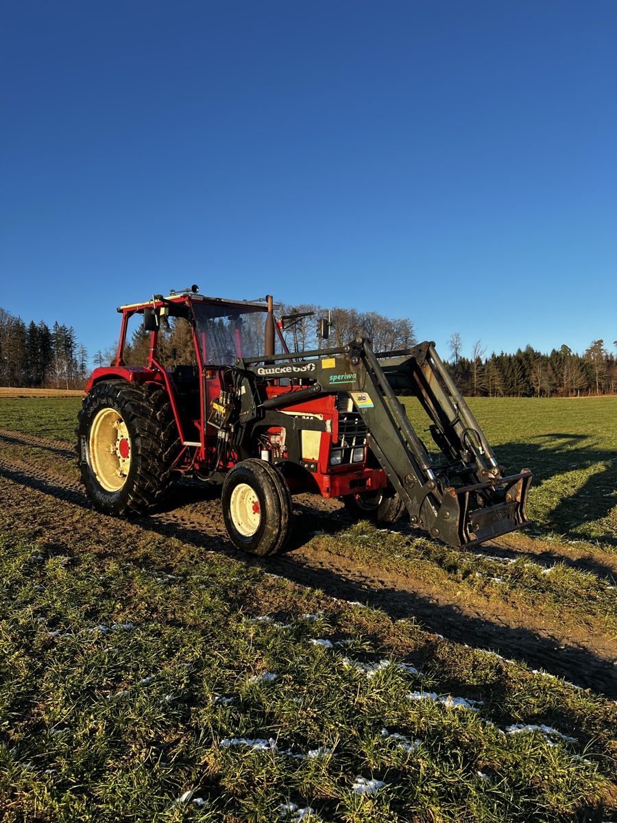 IHC Traktor 744 Internationl Harvester mit Frontlader (Gebraucht) in Meikirch für CHF 5500 – nur ...