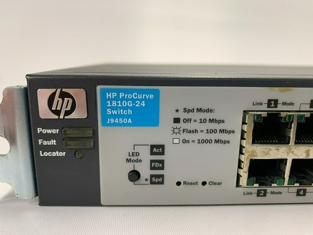 HP ProCurve 24 Port Internet Switch 1810G-24 (Gebraucht) in Zürich für ...