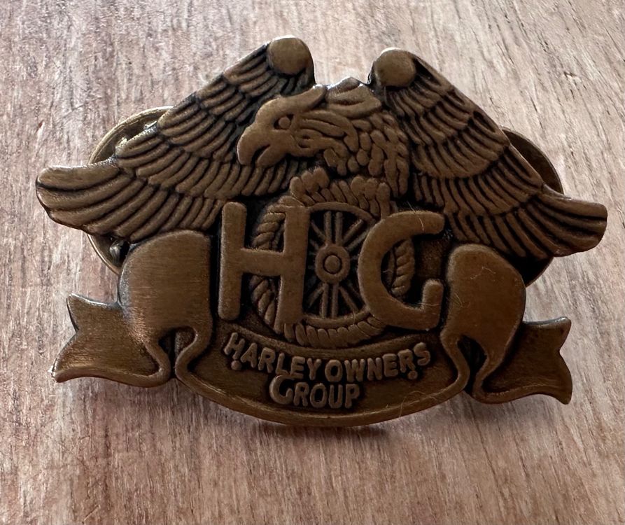 1 x Harley Davidson Pin & 2 x HOG Pins | Kaufen auf Ricardo