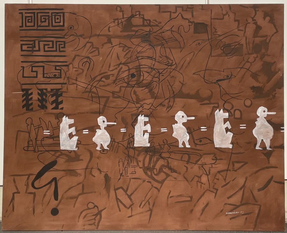 Rolf Winnewisser (1949) grosses Gemälde | Kaufen auf Ricardo