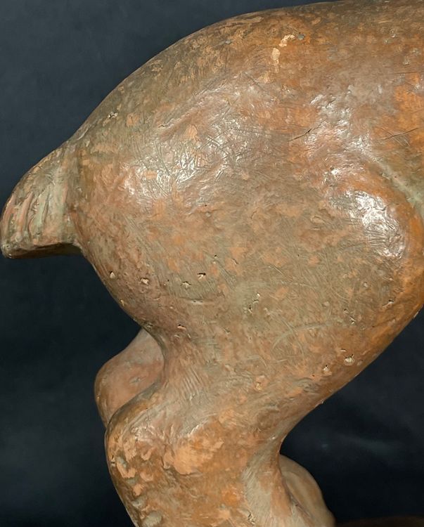 Terracotta Ziege Skulptur monogrammiert (Gebraucht) in Root für CHF 10 – mit Lieferung auf ...