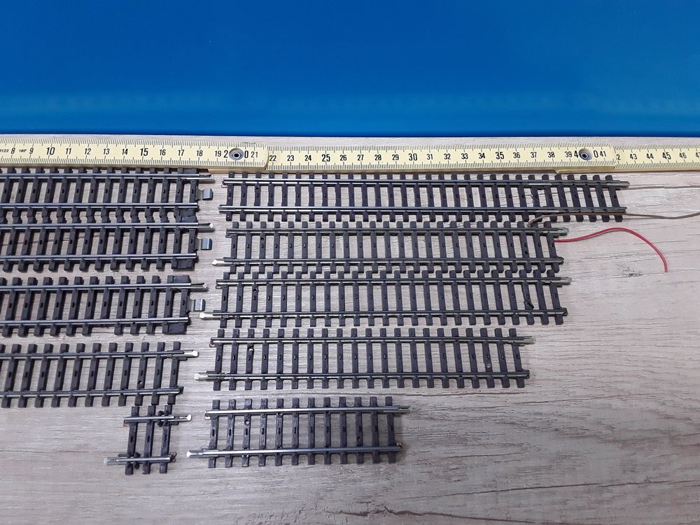 Märklin K Gleis _ _ 10 x Gerade Gleise _ _ Spur H0 | Kaufen auf Ricardo