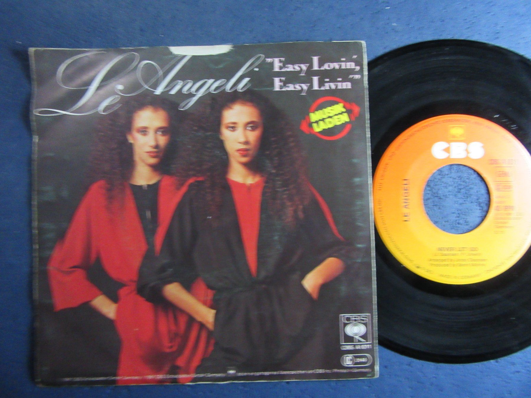 LE ANGELI "EASY LOVIN' EASY LIVIN" NEVER LET GO 45t 7" VINYL (Gebraucht ...