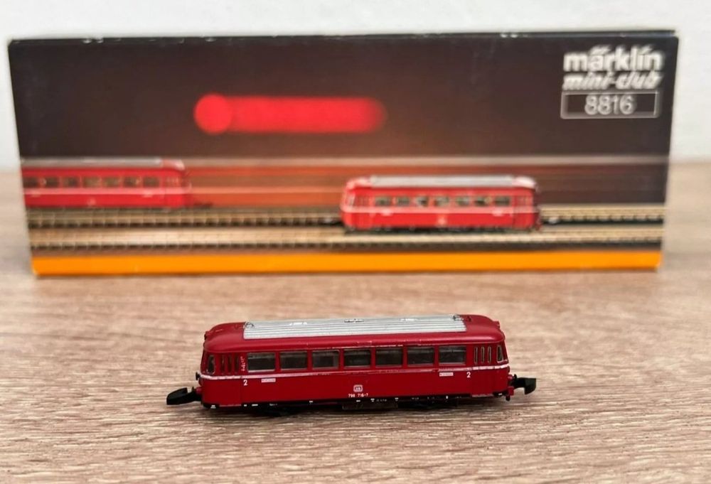 Märklin Z 8816 Schienenbus Lok DB (Neu und originalverpackt) in St ...