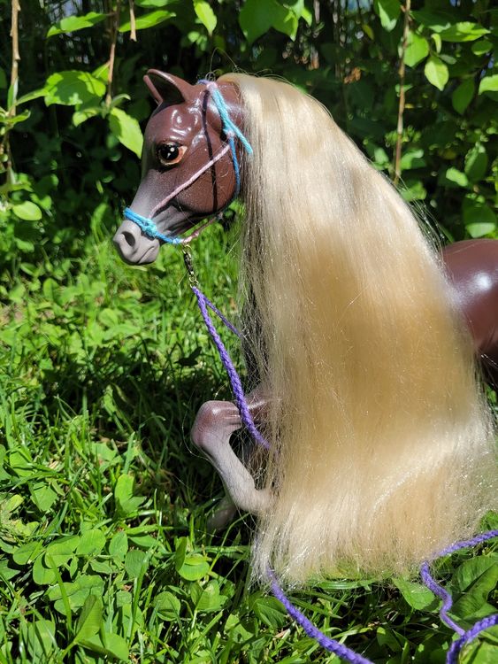 Barbie Pferd Stute Sweetheart Repaint/Unikat (Gebraucht) in ...