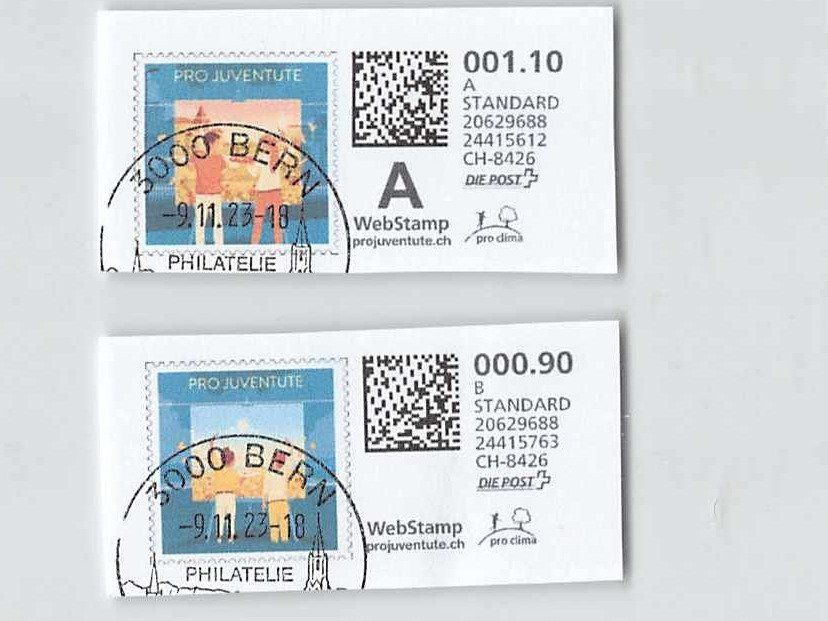 Serie PRO JUVENTUTE 2023 WEBSTAMP PJ mit ET-O - RRR !!! (Gebraucht) in ...