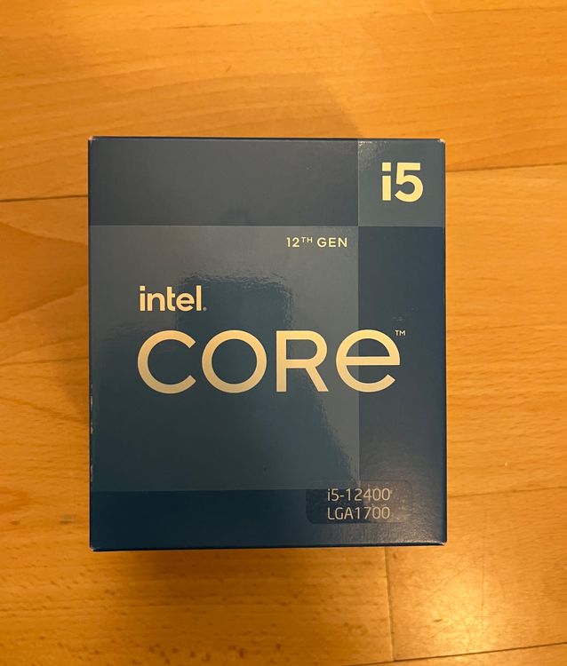 intel CORE i5 - 12400 (Neu und originalverpackt) in Zürich für CHF 115 ...