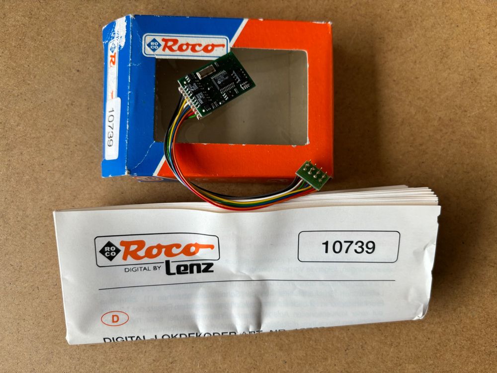 Roco 10739 Lenz Lokdecoder (Neu und originalverpackt) in Hauterive NE ...