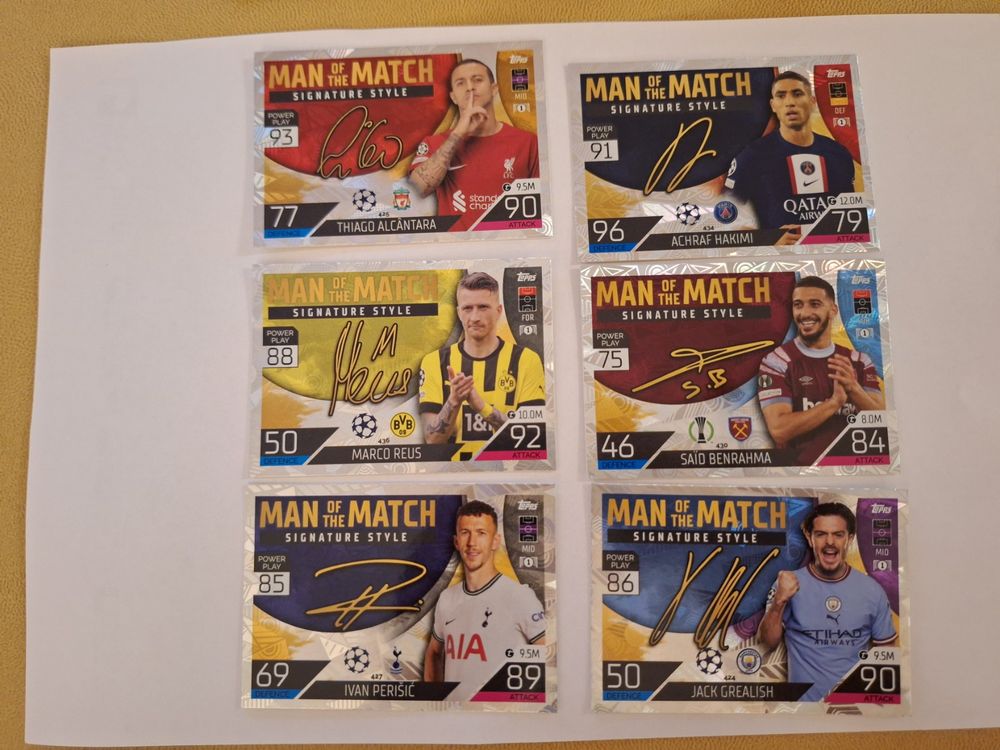 Topps Man of The Match Signature Style (Gebraucht) in Flawil für CHF 2 ...