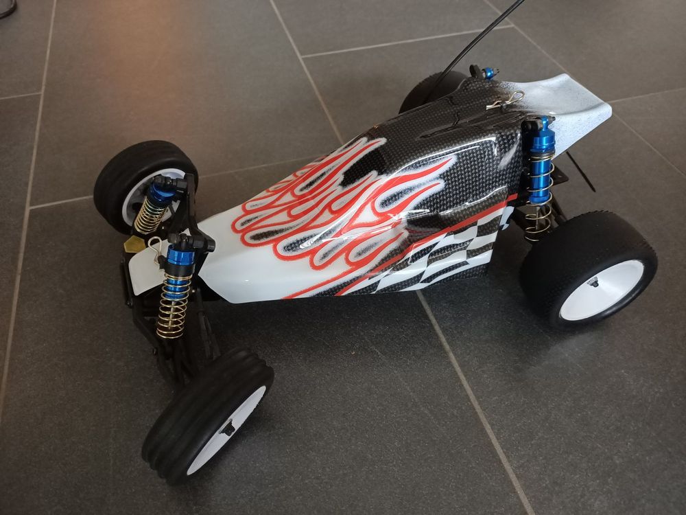Thunder Tiger Phoenix XB als Roller, 1/10 2WD Racing Buggy (Gebraucht ...