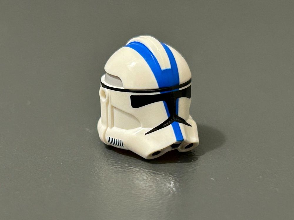 Custom Lego Star Wars Clone helmets - 501st Legion (Neuf (Voir ...