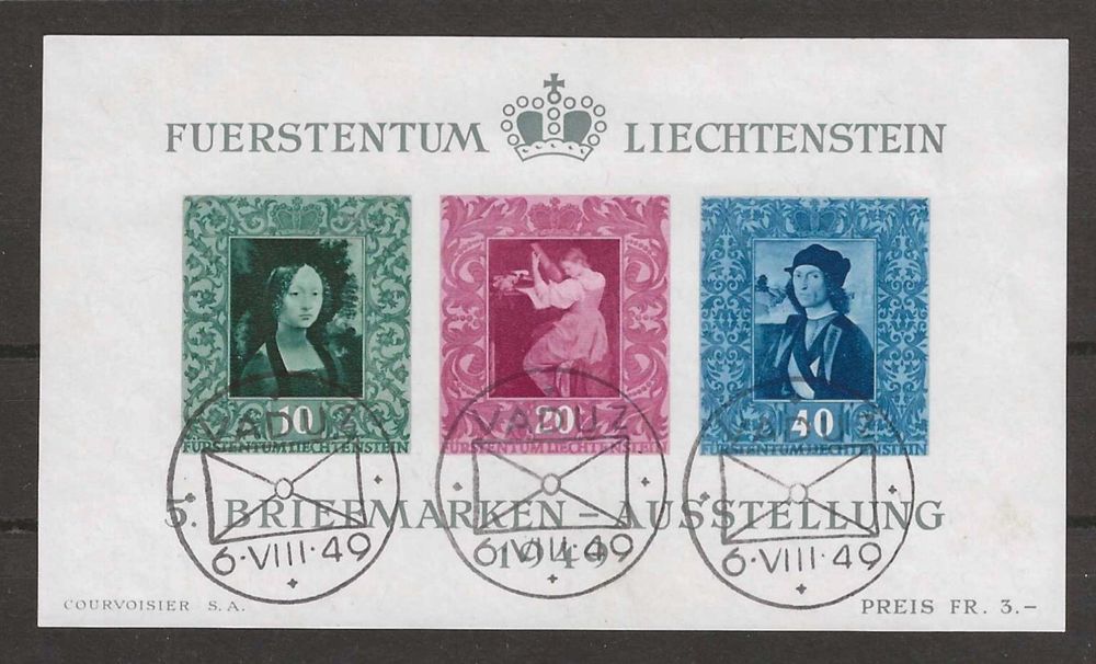 1949 : FL Block W23 : KP 200.-- (Gebraucht) in Gümligen für CHF 25 – mit Lieferung auf Ricardo ...