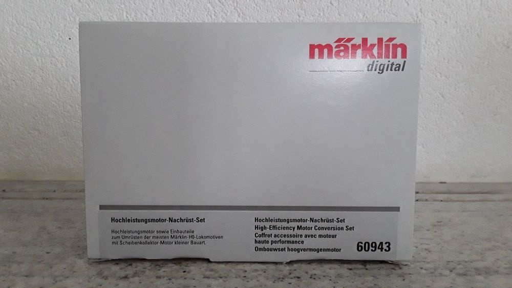 Märklin 60943 Hochleistungsmotor Set (Neu und originalverpackt) in ...