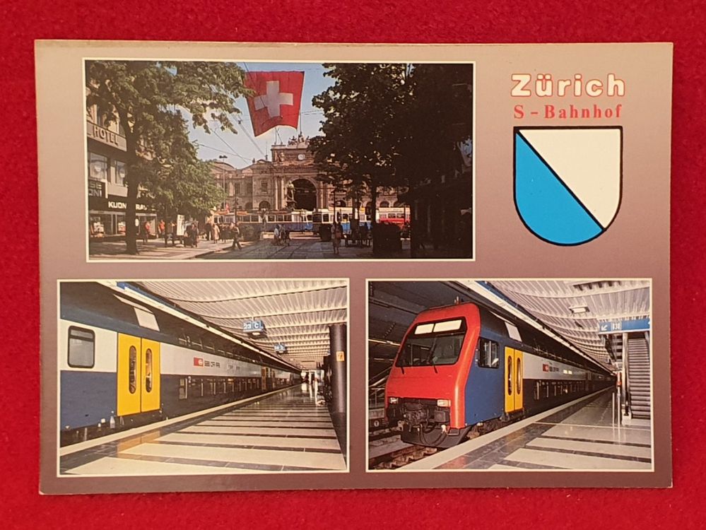 AK Bahnhof Zürich S Bahn (Gebraucht) in Küttigen für CHF 5 – mit ...