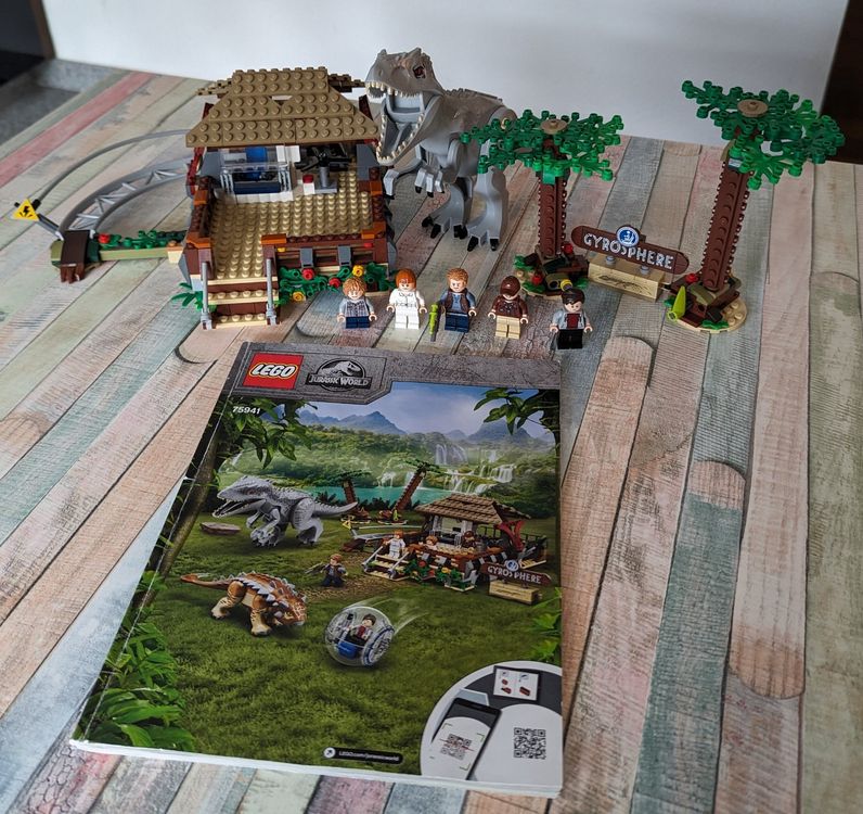 LEGO Jurassic World 75941 Indominus rex vs. Ankylosaurus (Gebraucht) in ...