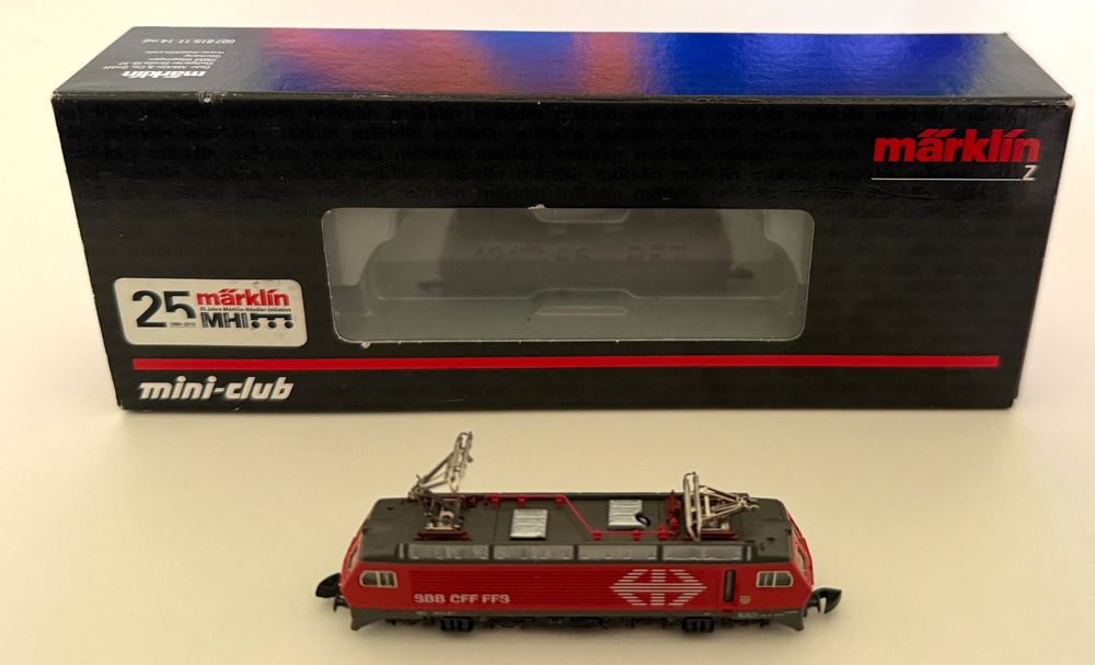 Re 446 / Re 4/4 IV des CFF - Märklin Z 8846 (Defekt) in Lausanne für ...