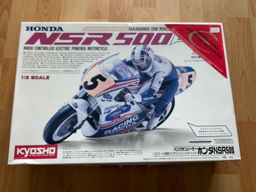 Honda NSR 500 Kyosho, 1:8 Modell (Gebraucht) in Eschenbach SG für CHF 51 – mit Lieferung auf ...