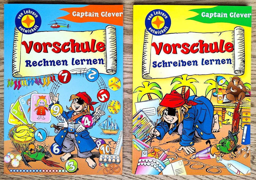 Vorschule Schreiben und Rechnen lernen mit Captain Clever (Neu (gemäss ...