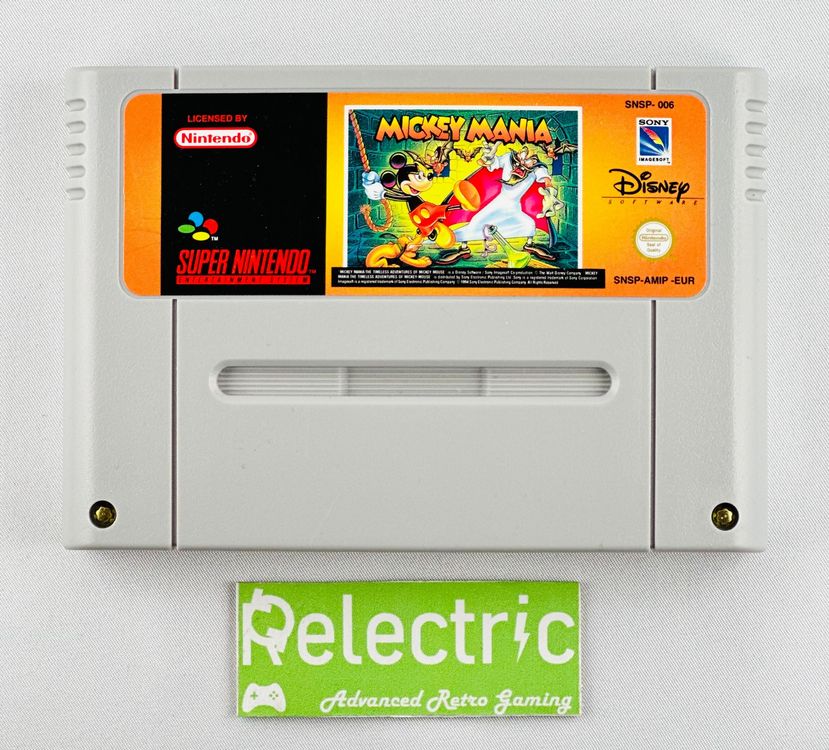 Mickey Mania PAL Super Nintendo SNES (Gebraucht) in Gossau ZH für CHF ...