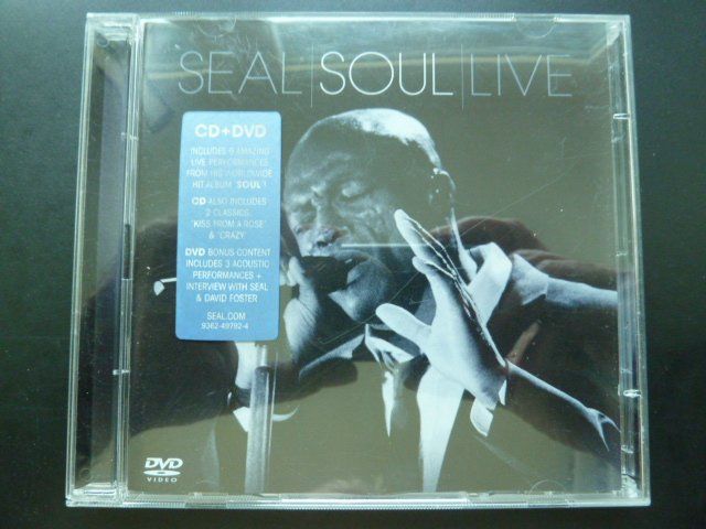 SEAL - Soul, LIVE (CD mit Bonus Tracks + DVD, vergriffen) (Gebraucht ...