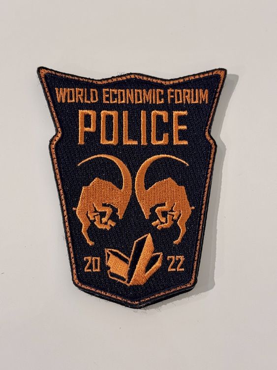 Rarität - WEF 2022 „Police Patch“ (Neu und originalverpackt) in ...