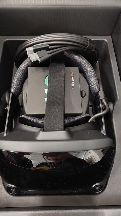 VR Brille Valve Index Headset, ungeöffnet (Neu und originalverpackt) in ...
