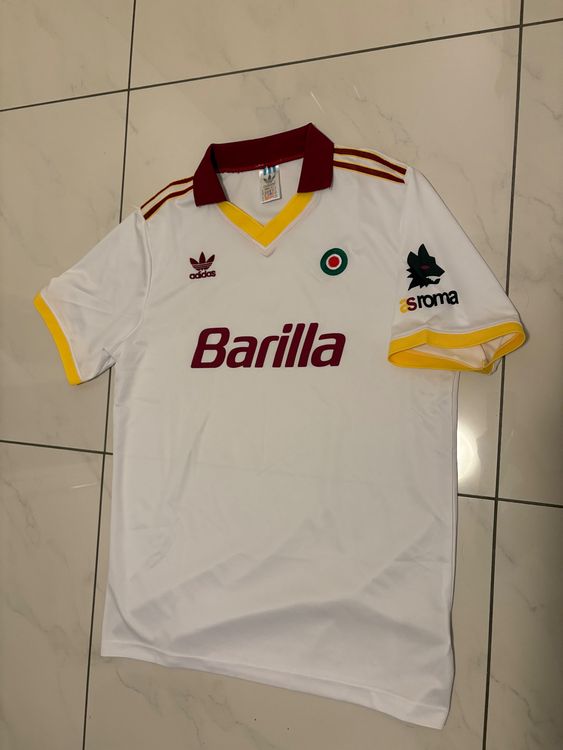 AS ROMA Trikot Replika Retro 1991/92 - Barilla (Gebraucht) in bettlach ...