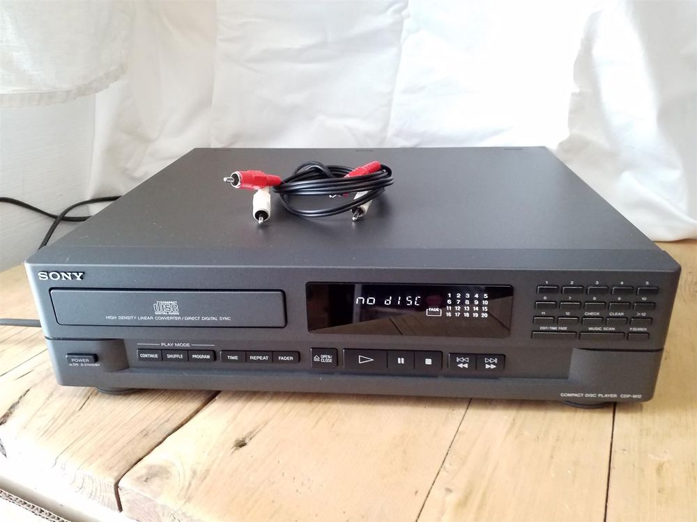 Sony CD Player CDP-M12 (Gebraucht) in für CHF 20 – mit Lieferung auf ...