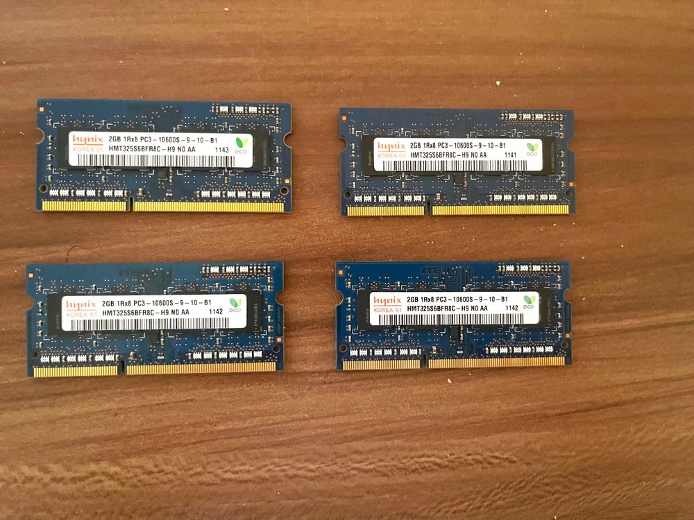 8GB Ram DDR3 1333 Mhz für Macbook, Imac, Mac Mini (Gebraucht) in Frauenfeld für CHF 17 – mit ...