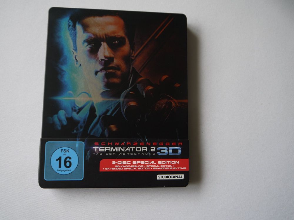 TERMINATOR 2 - 3D + Extended Special Edition - STEELBOOK | Kaufen auf ...