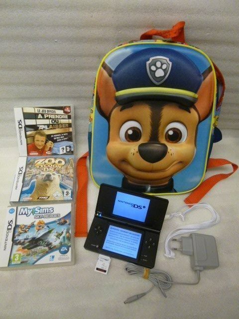 Console Nintendo DSi + Paw Patrol Sac + Memory Card DS & Wii (Gebraucht ...