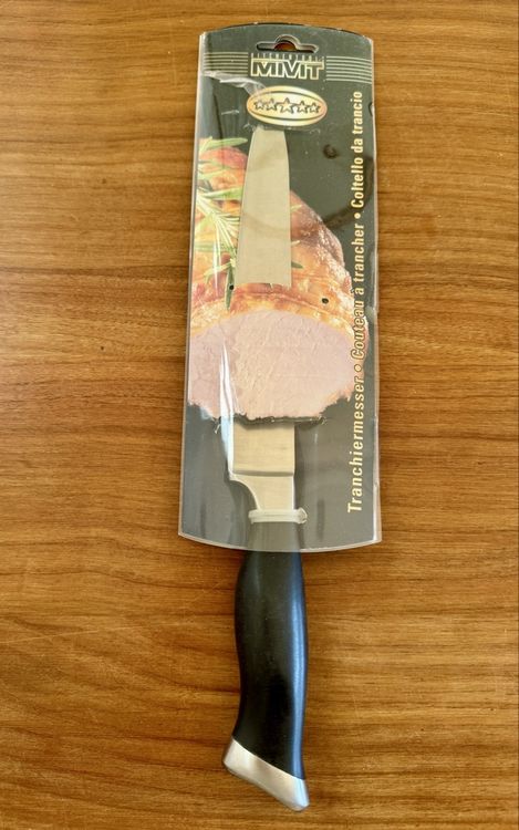 MIVIT Tranchiermesser Fleischmesser Edelstahl rostfrei - NEU (Neu und originalverpackt) in ...