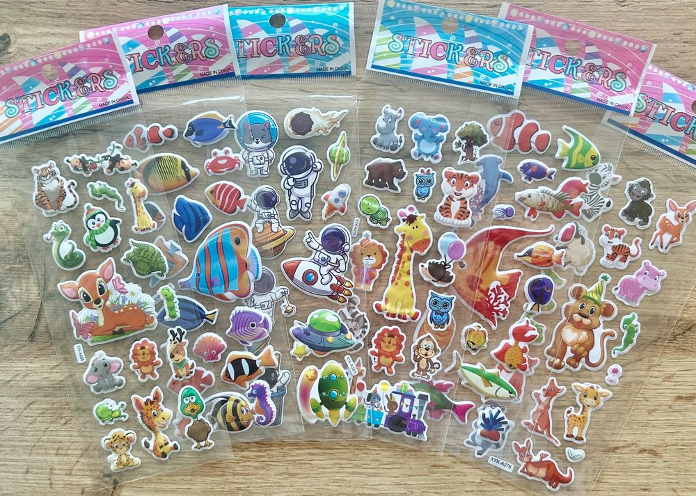 6x Sticker Tiere (Neu und originalverpackt) in Geneve für CHF 3.3 – mit ...