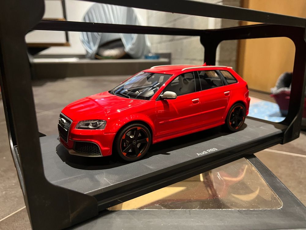 Audi RS3 8P Sportback 1/18 Rouge Misano Edition limitée (Neuf avec ...