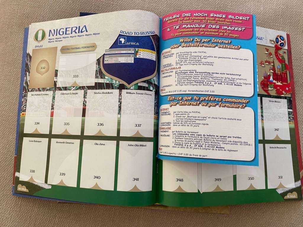 Panini FIFA World Cup Russia 2018 Gold Edition Suisse (Neuf (Voir ...