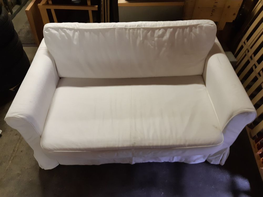Schlafsofa, Bettsofa IKEA weiss (Gebraucht) in Lungern für CHF 20 – nur Abholung auf Ricardo kaufen