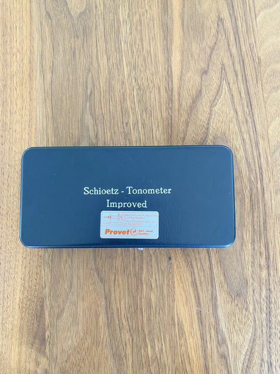 Schiötz Tonometer Improved, Medton, Augendruck, Komplett! (Gebraucht ...